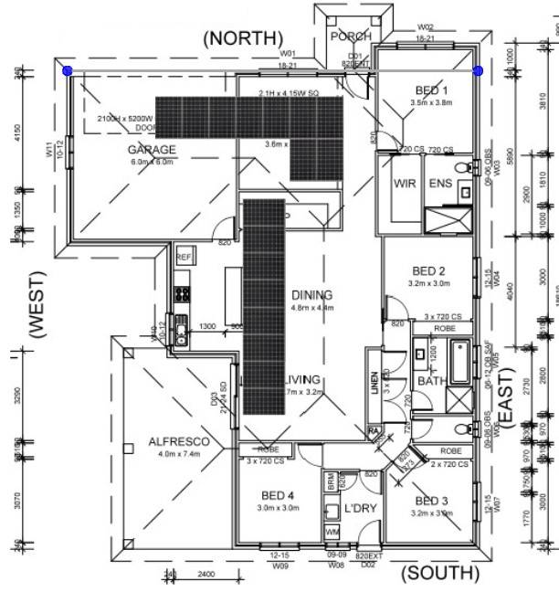 Planning for solar power on a new home - Solarwiseww.com.au