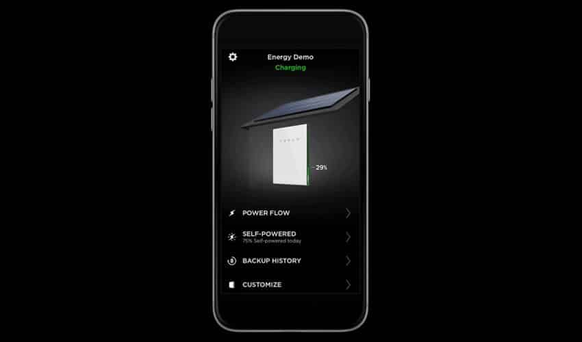 Tesla powerwall app - walkthrough - Solarwiseww.com.au